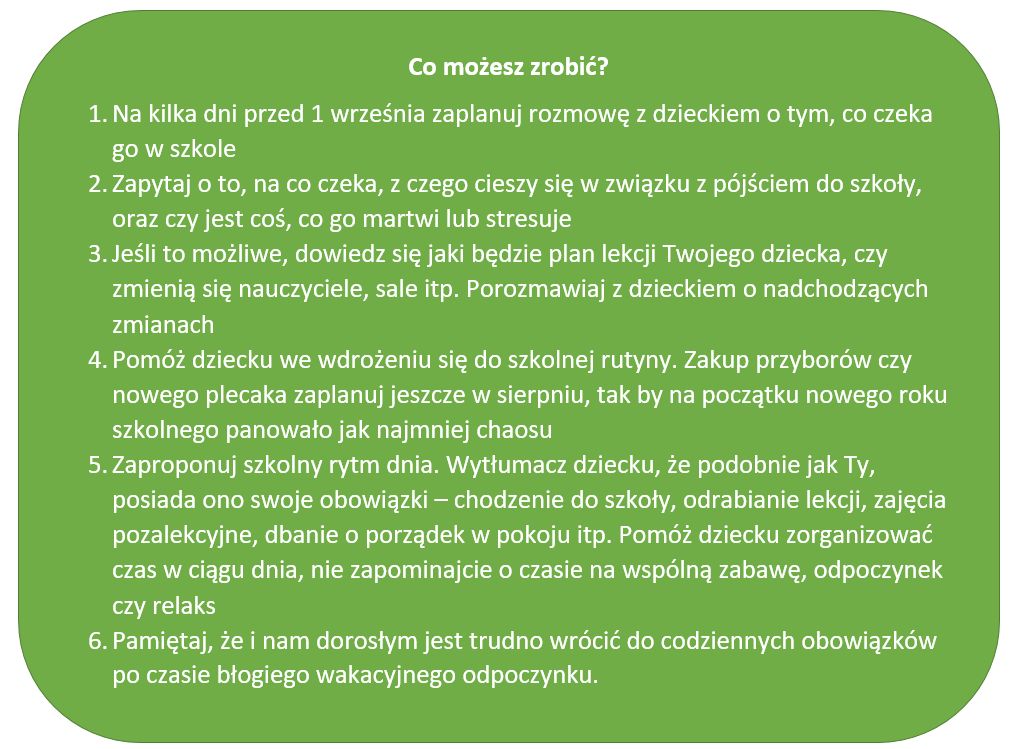 800 100 100 / Dla rodziców / Początek roku szkolnego – jak wspierać ... 800 100 100 / Dla rodziców / Początek roku szkolnego – jak wspierać ...